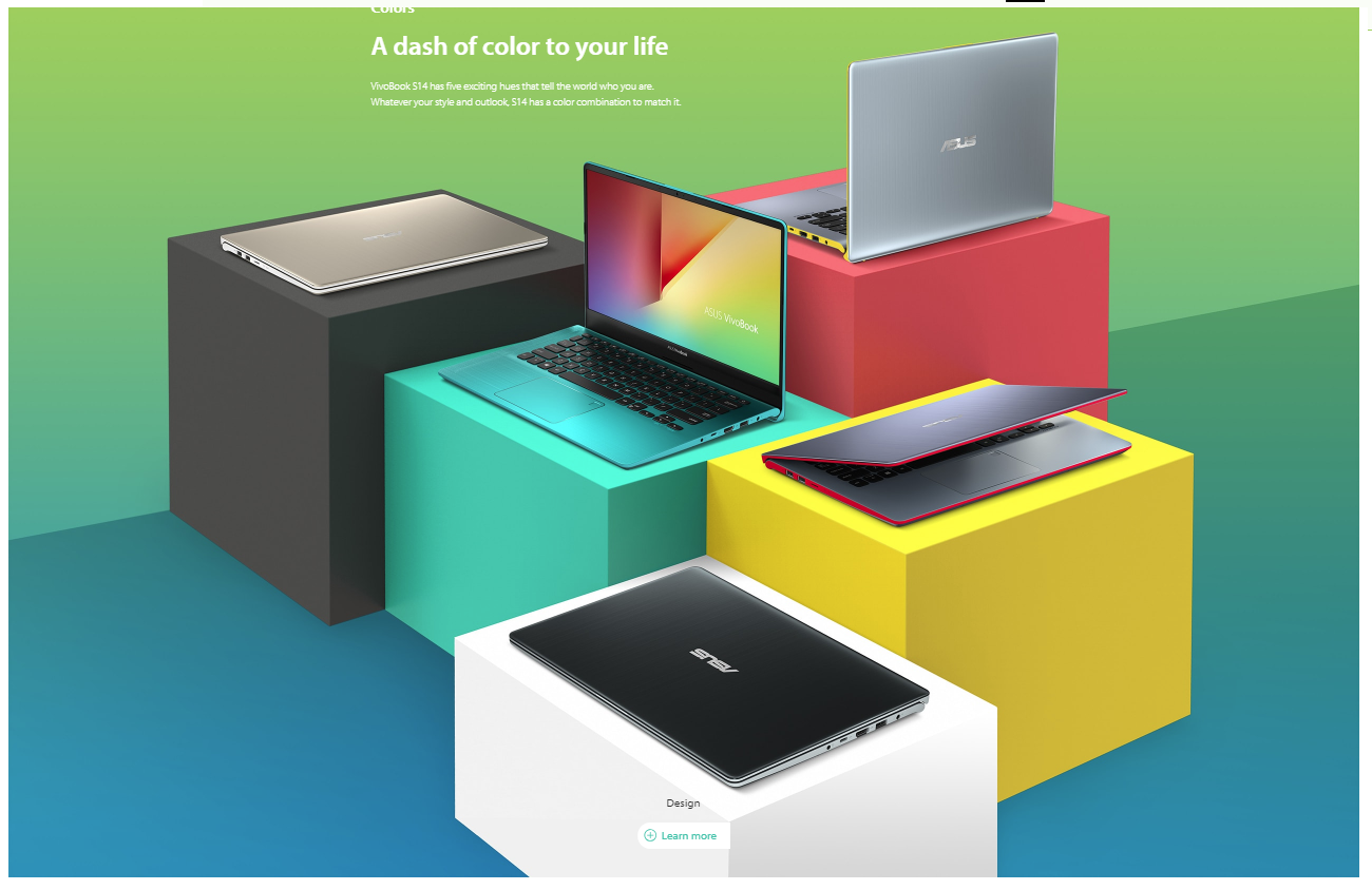 ASUS VIVOBOOK S14 S530FN-BQ212T Silver Blue Yellow - AngkorTech