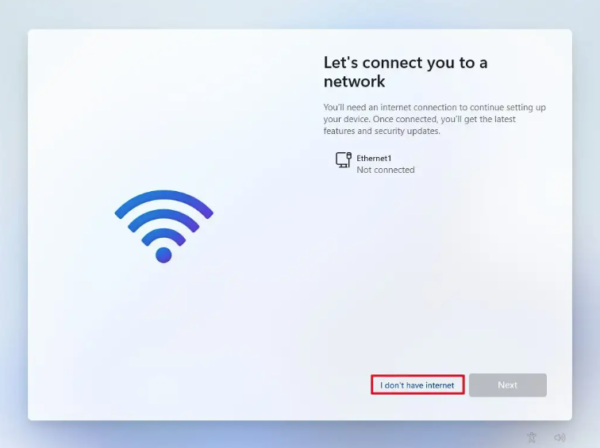 How to bypass internet connection to install Windows 11 - AngkorTech