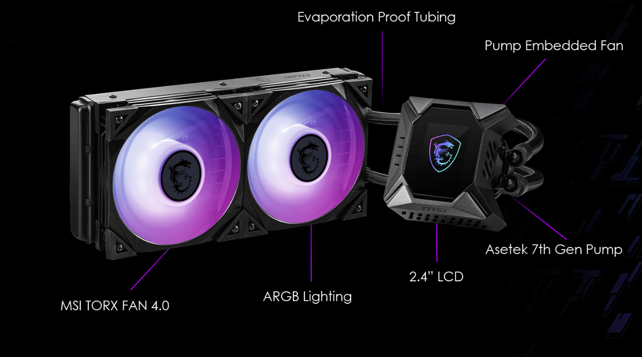 MSI LIQUID COOLING MPG CORELIQUID K240 - AngkorTech