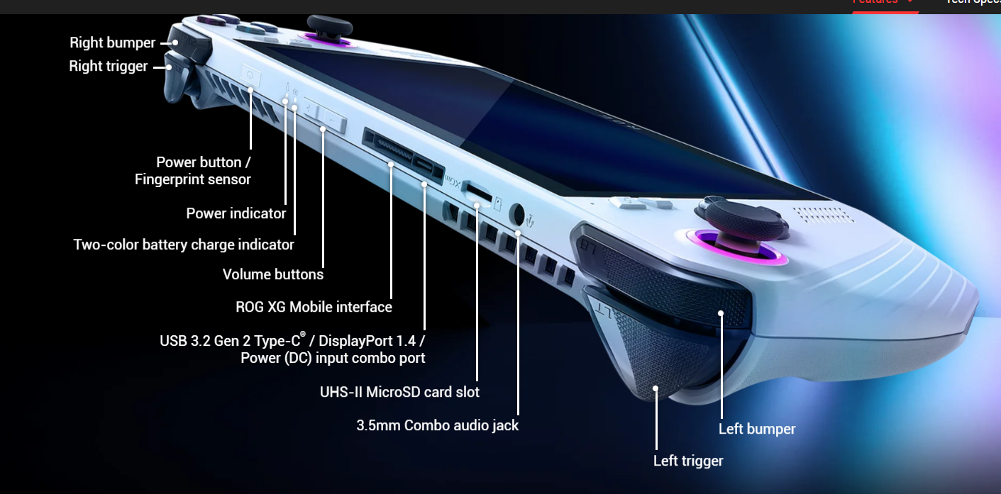 ROG Ally RC71L-NH001W $549 - AngkorTech