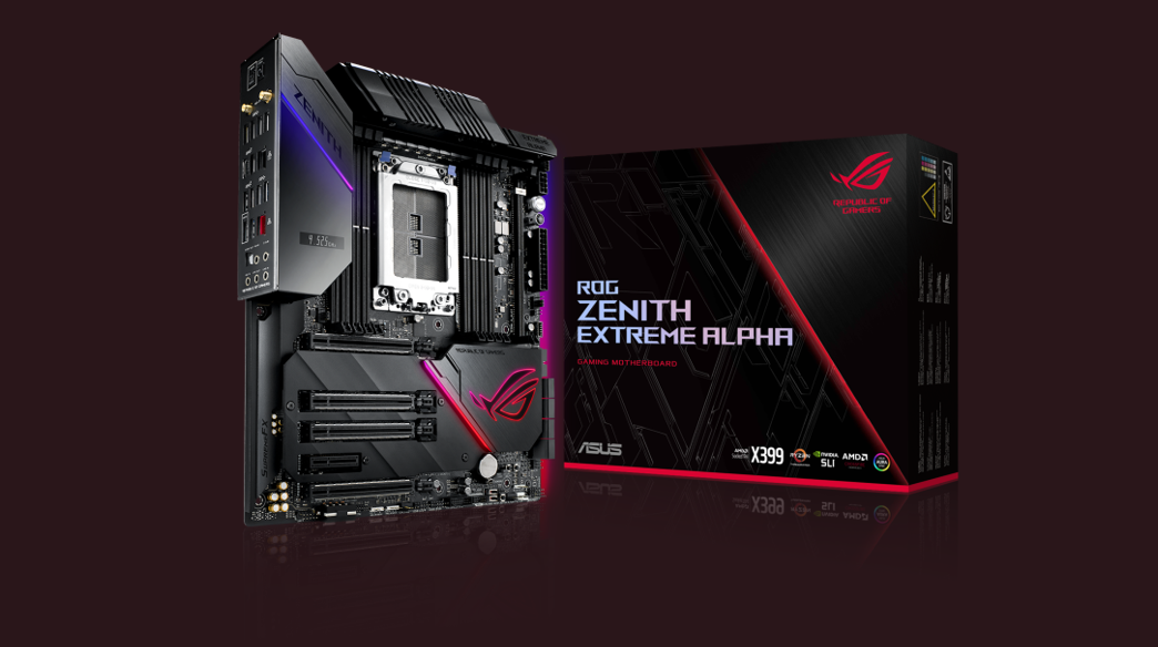 ASUS ROG Zenith Extreme Alpha MOTHERBOARD - AngkorTech