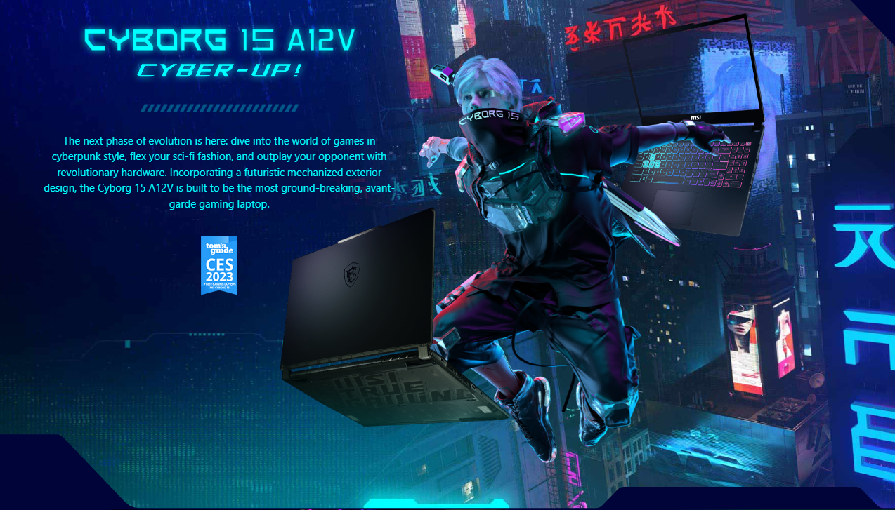 MSI CYBORG 15 A12VF-234KH $1099 - AngkorTech