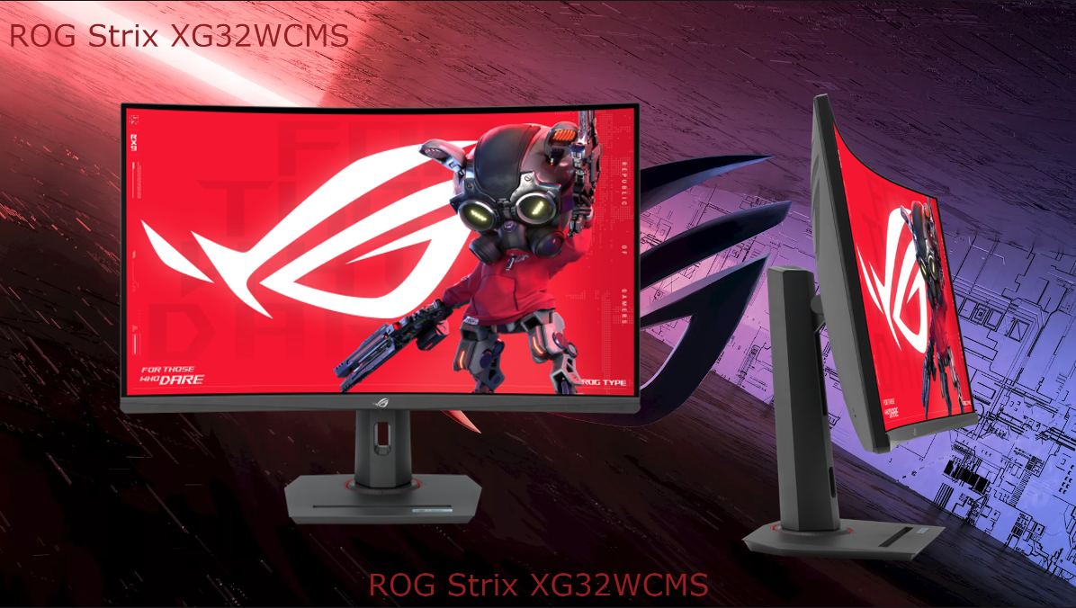 ROG Strix XG32WCS USB Type-C Gaming Monitor - AngkorTech