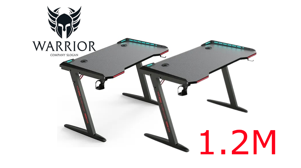 ARENA WARRIOR SERIES RGB GAMING TABLE Z 1.2M $155 - AngkorTech