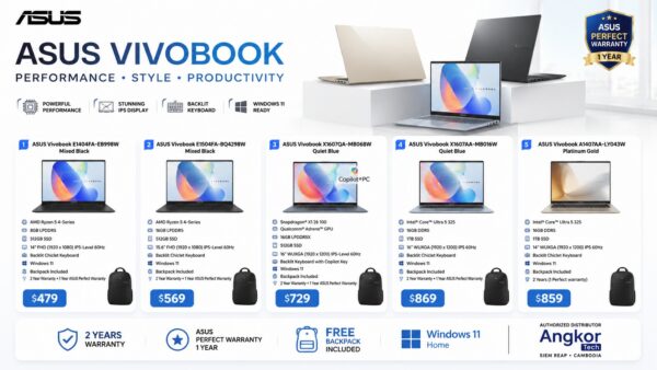 ASUS Vivobook Series - AngkorTech
